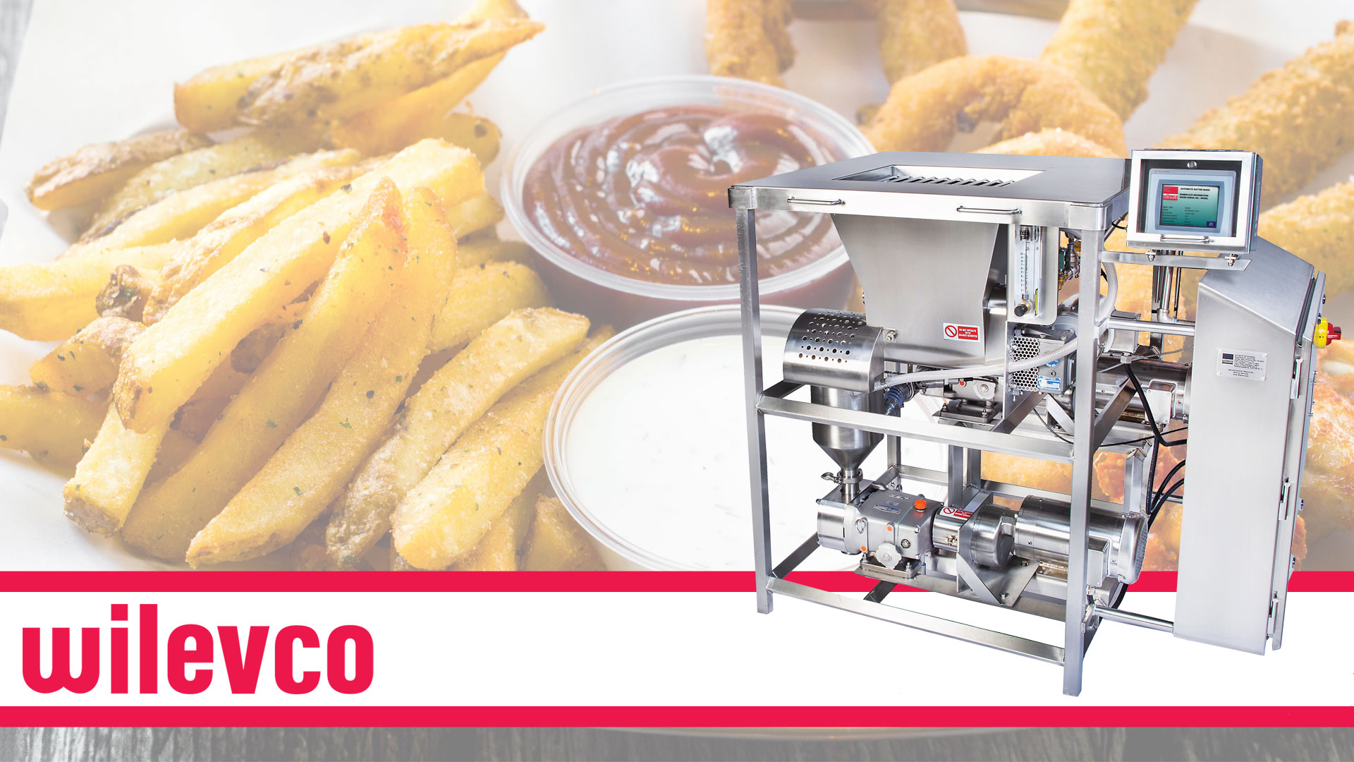 WILEVCO Continuous Mixing System - Mixing Batters