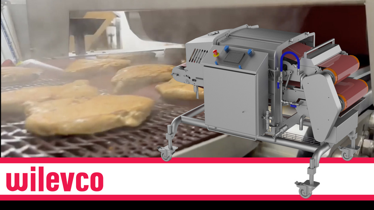 WILEVCO - The HiTec BeltGrillPro With Chicken Fillets